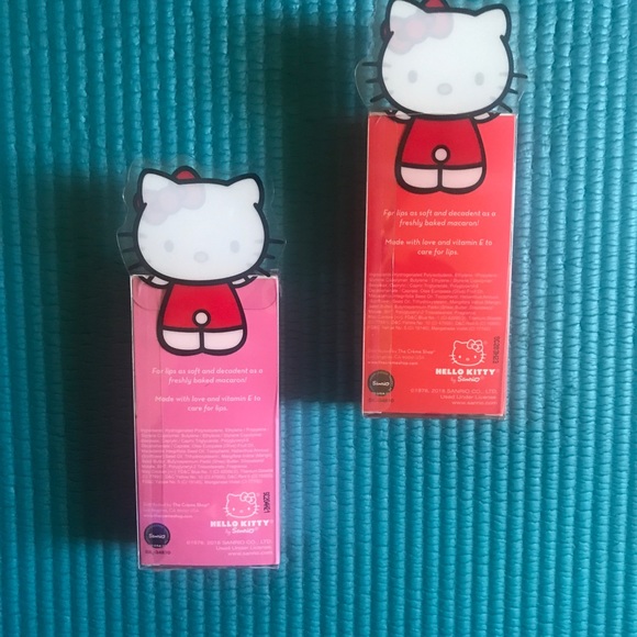 Hello Kitty | Makeup | Hello Kitty Macaron Lip Balm Set Of Two | Poshmark